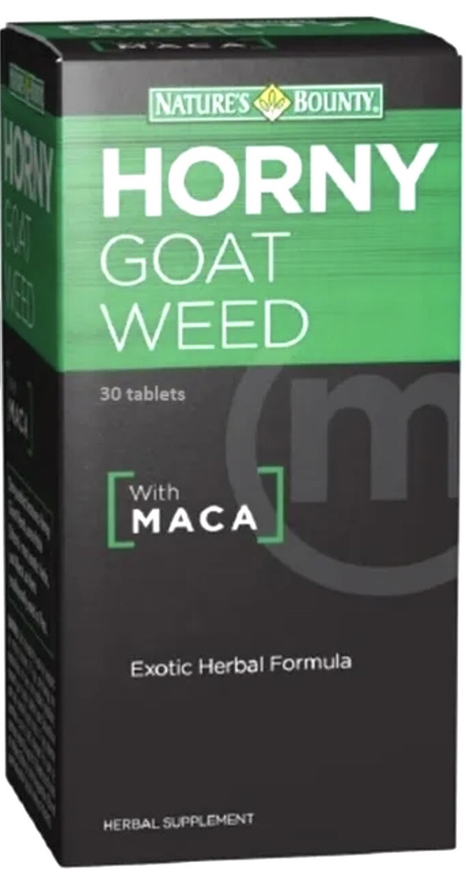 Horny Goat Weed tablets. Libido. Sexual performance booster. 30 tablets ...