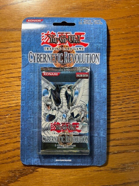 Yu-gi-oh Yugioh Cybernetic Revolution Booster Blister Pack Sealed NEW ...