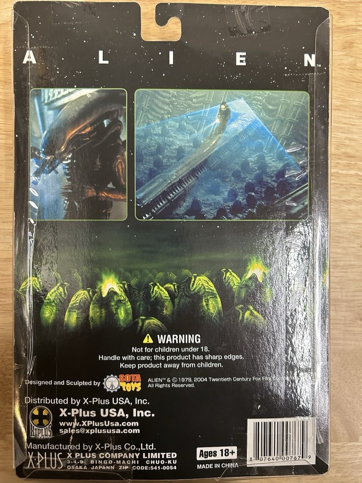 ALIEN Xenomorph Wall Relief 2004 X-Plus Sota Toys New in Package | eBay