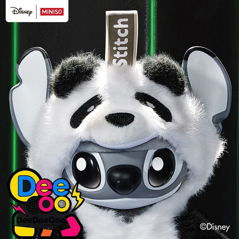 Authentic Miniso Disney Stitch GenZ Street Panda Vinyl Plush Toy Genuine | eBay
