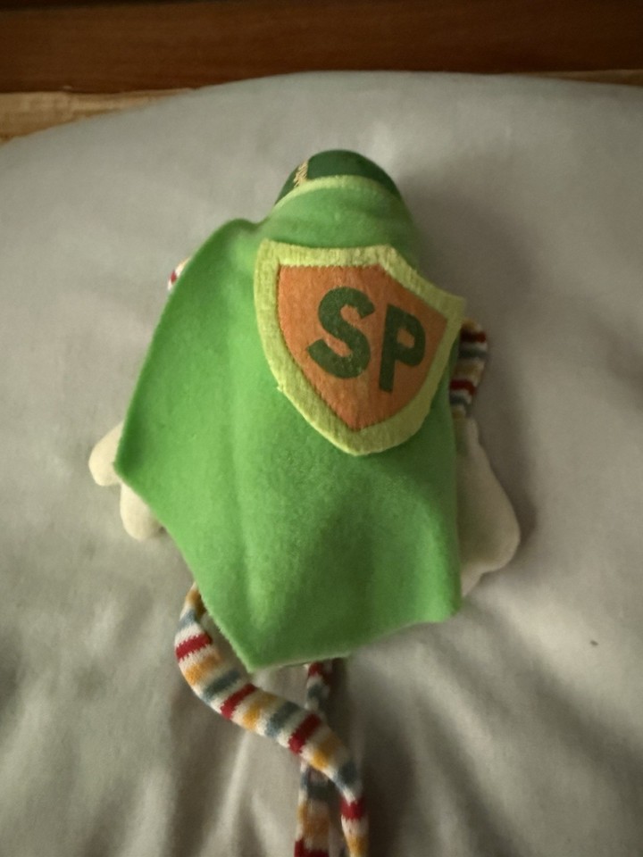 VTG RARE 1980 AmToy 13" Super Pickle Plush w/Cape American Greetings ...
