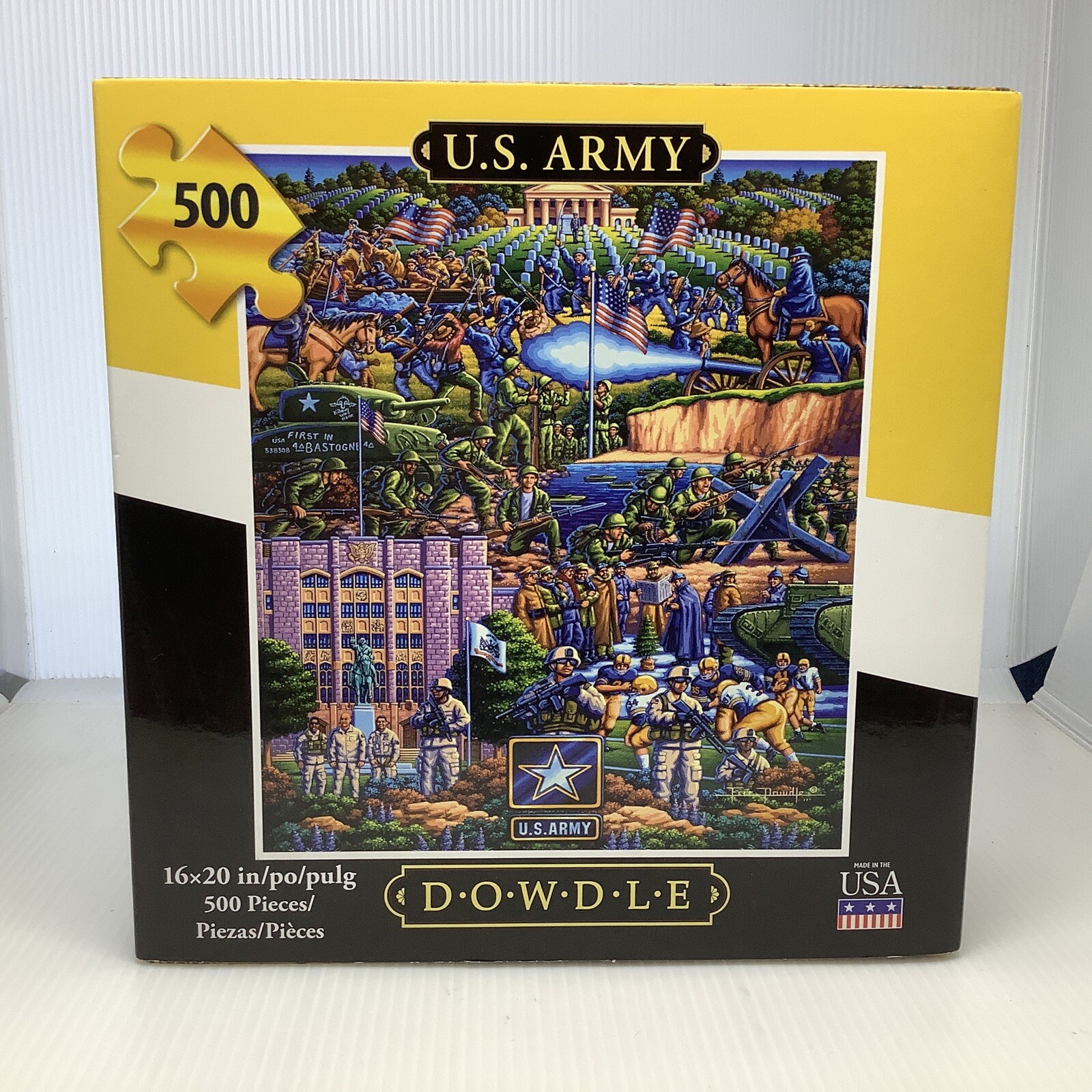 New Dowdle U.S. Army Jigsaw Puzzle 500 Pieces | eBay