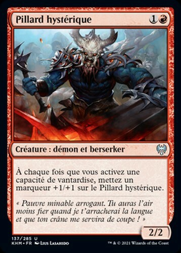 pillard hystérique X1 foil U kaldheim | eBay