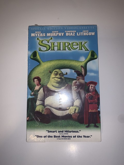 Shrek (VHS, 2001) for sale online | eBay