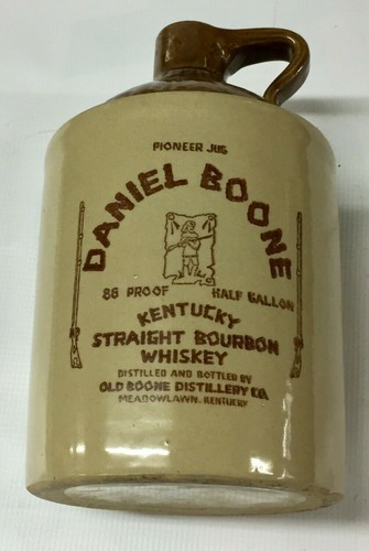 Pioneer Jug Daniel Boone Kentucky Straight Bourbon Whiskey Quart ...
