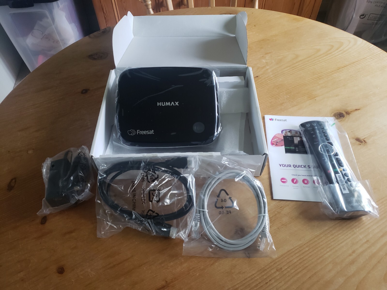 Humax HB-1100S Freesat HD TV Receiver Over 200 Channels for sale online ...