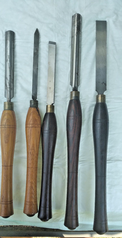 Robert Sorby Set of 5 Wood Turning Chisel Sheffield UK Vintage | eBay