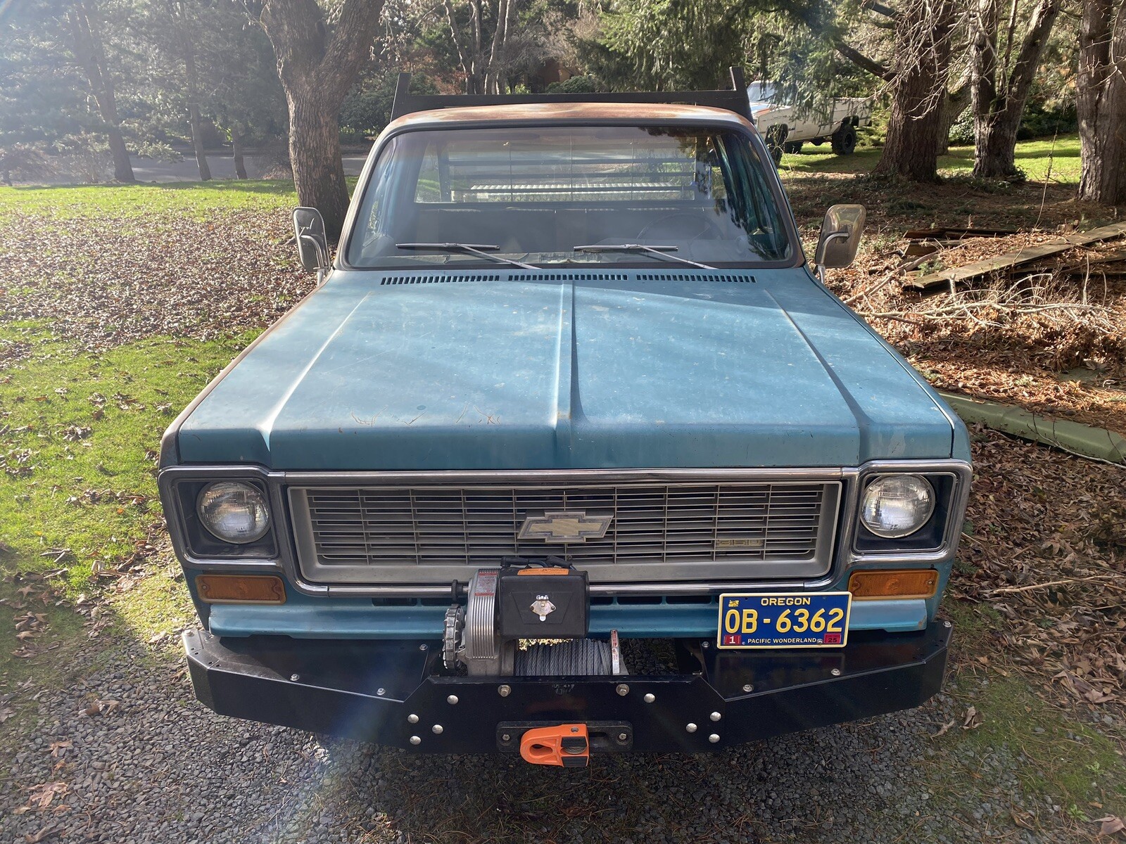 EV 'GOAT' Winch bumper 73-87 Chevrolet GMC K5 Crewcab Chevy Blazer WARN ...