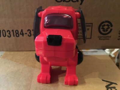 2000 McDonalds Happy Meal Toy Robo-Chi Pets POO-CHI #5 Red Dog | eBay