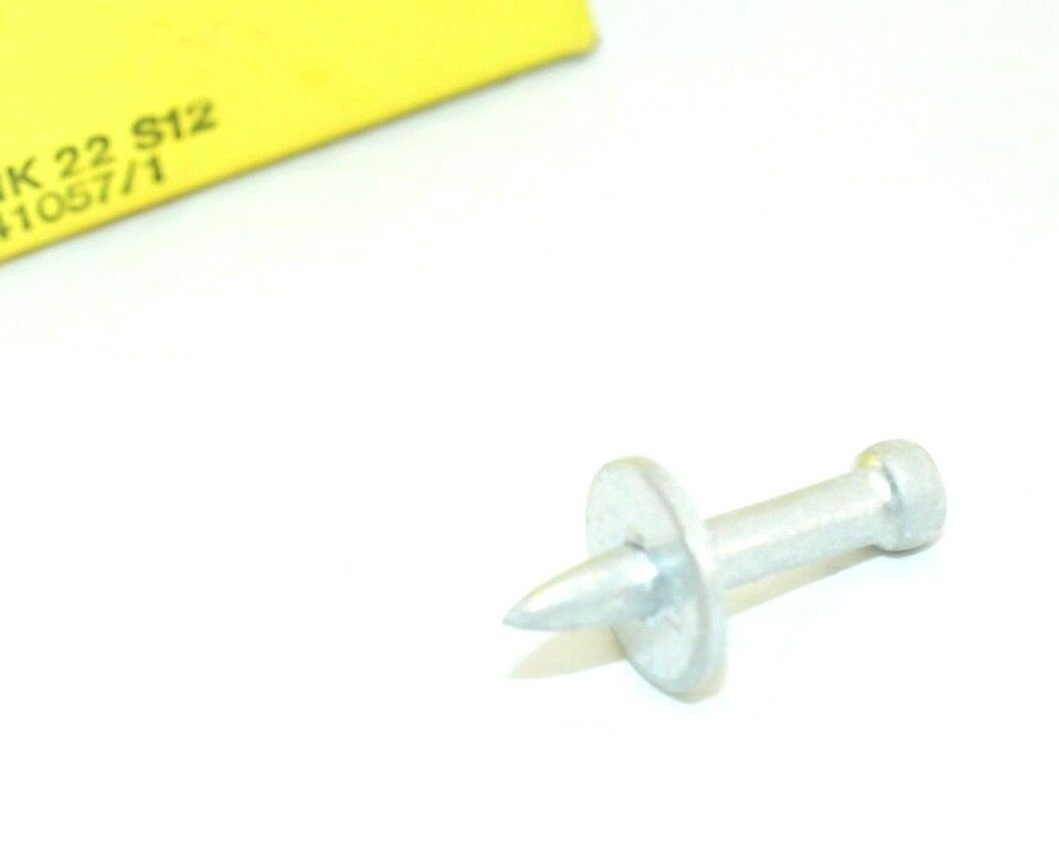 HILTI Universal Nails - NK 22 S12 - 41057/1 - (Box of 100) Galvanized ...