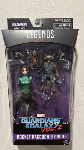 Marvel Legends Mantis BaF Wave Rocket Raccoon and Groot (2017) | eBay