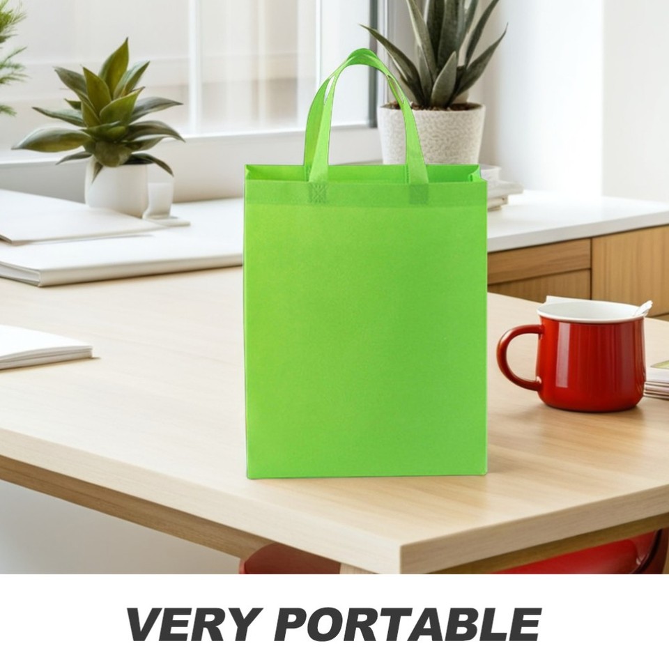 30 PCS Shopping Bag Miss Reusable Non-woven Handbag | eBay UK