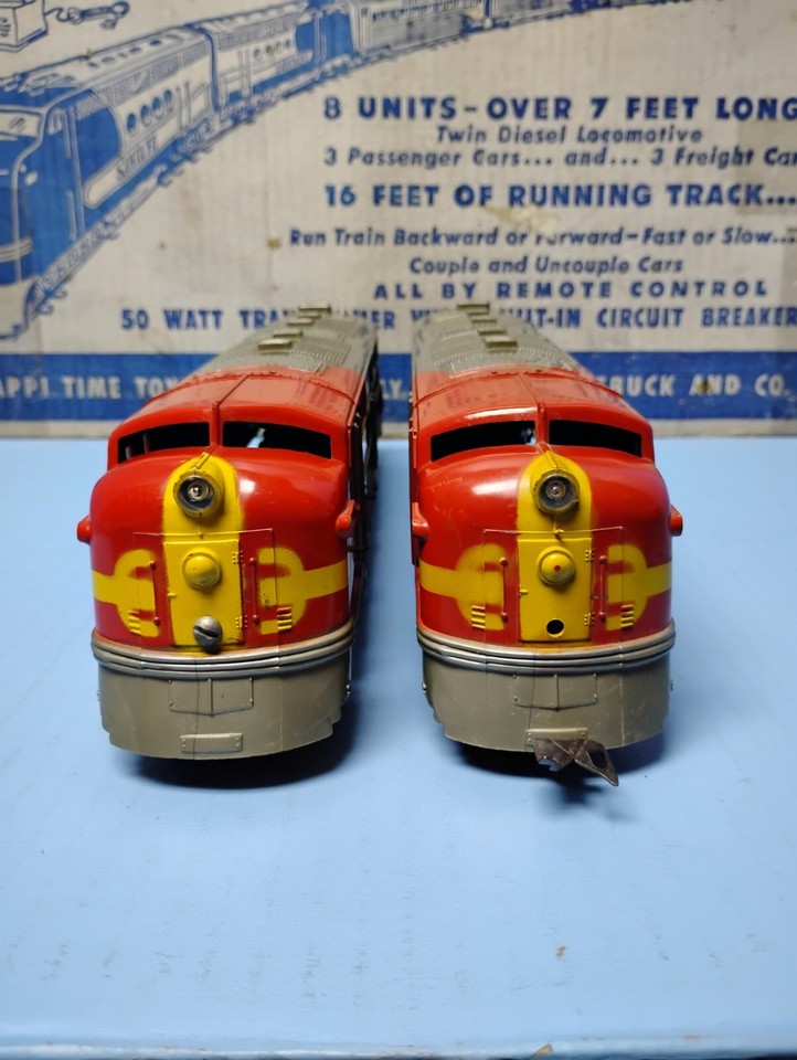 MARX 09642 HAPPI TIME TRAIN SET SEARS ROEBUCK –O GAUGE-USED | eBay