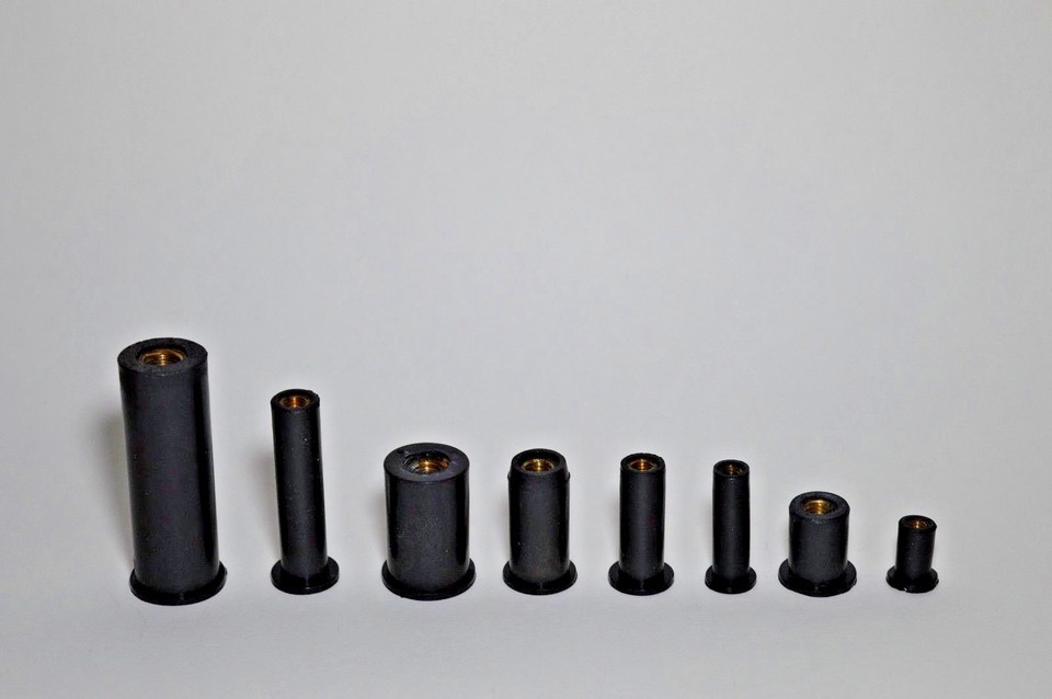 M3 M4 M5 M6 M8 Rubber Expanding Cavity Wall Fixing Rawl Plug Anti ...