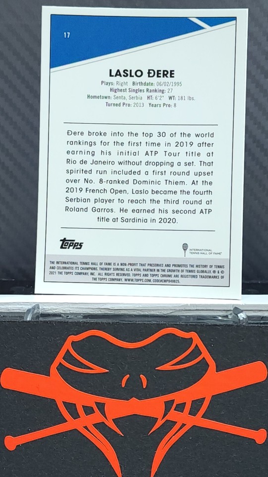 Laslo Dere - 2021 Topps Chrome #17 | eBay
