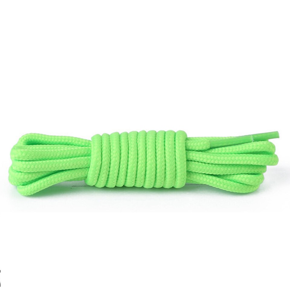 ROUND Shoelaces 70/90/120/150cm Color Boot Sport Shoe Lace Sneaker ...