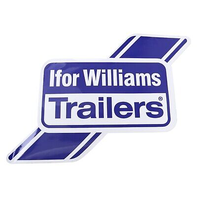 GENUINE IFOR WILLIAMS DECAL IW LOGO BLUE/WHITE LARGE C70442 | eBay