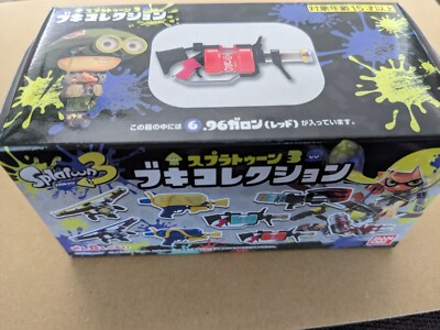 .96 Gal Pink Ink Color Splatoon 3 Weapon Collection Mini Figure Toy ...