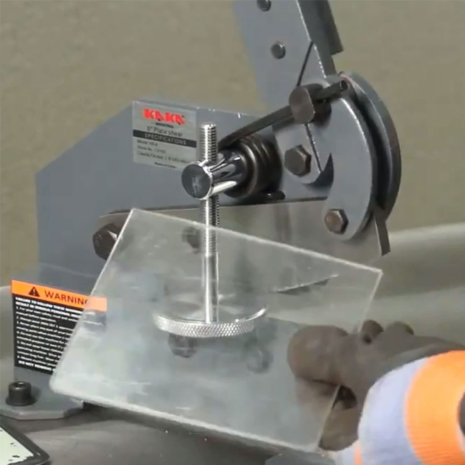 Manual Hand Shear HS-6, 150mm Blade Length Sheet Metal Cutting, Hand ...