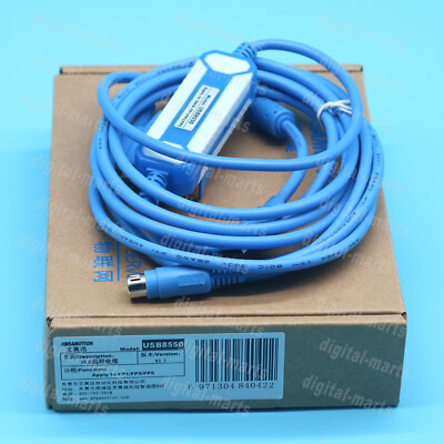 One For Panasonic New FP1 FP3 FP5 Series USB8550 PLC Programming Cable ...