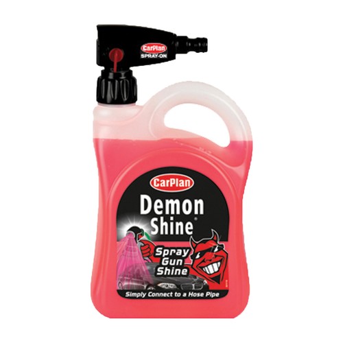 Carplan Demon Shine Car Wash Polish Wax Spray Gun Hose Pipe Connector 2 ...