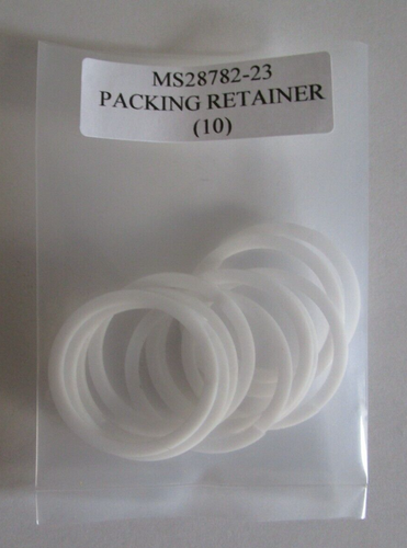 MS28782-23 Packing Retainer Back-up Ring - Lot of 10 | eBay