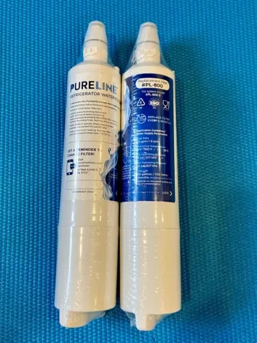 PureLine Refrigerator Water Filters PL-800 Lot of 2 for (F-6) | eBay