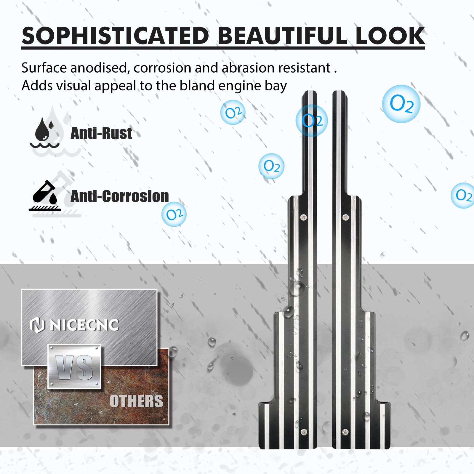 Spark Plug Wire Looms Separator Holders For Ford SBF V8 289 302 351W ...