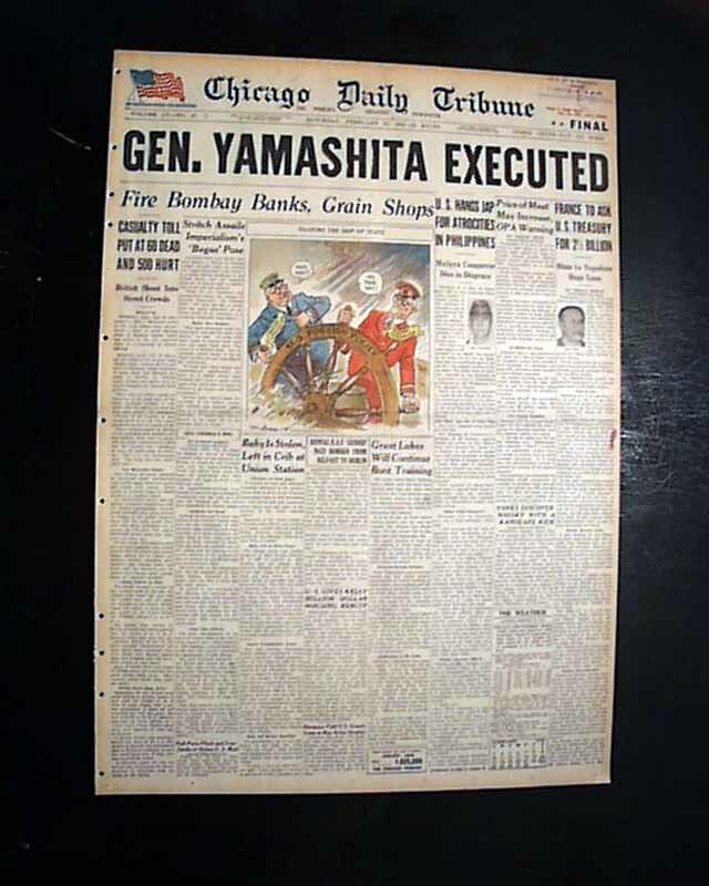 CENTRALIA Illinois Coal Dust Mine EXPLOSION Disaster 1947 Old Newspaper ...
