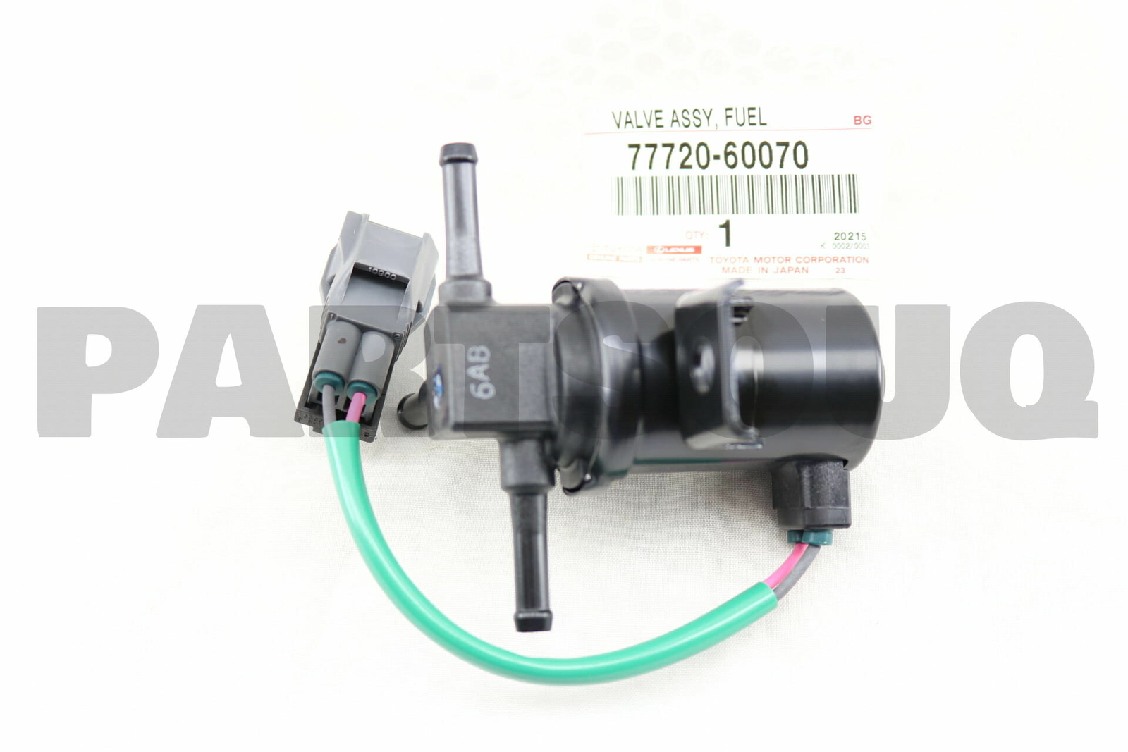 7772060070 Genuine Toyota VALVE ASSY, FUEL TANK SOLENOID RETURN 77720 ...