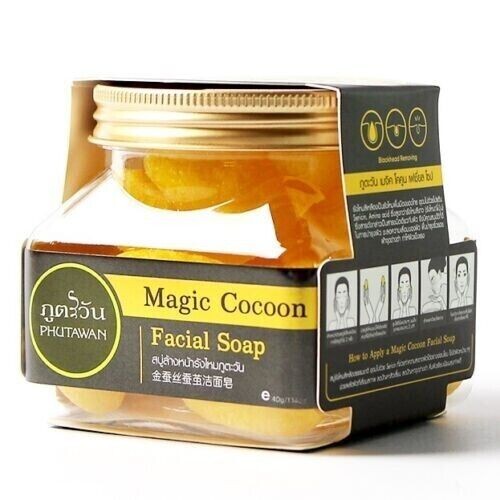 1 Pcs. x Phutawan Magic Cocoon Facial Soap 40 g | eBay