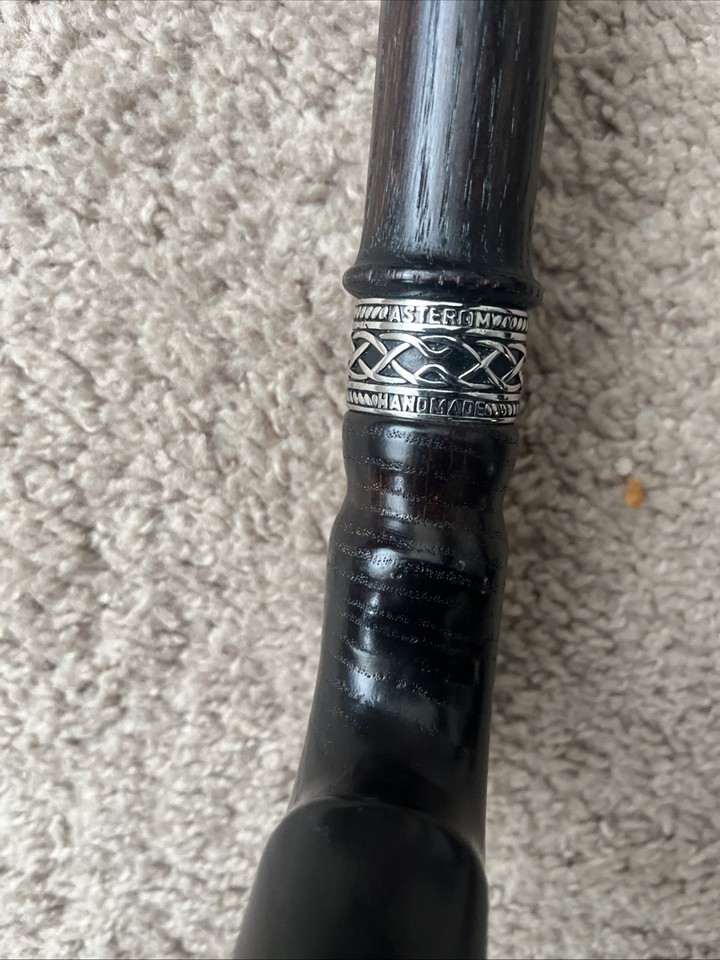 Gentleman Carved Wood Walking Stick Style Classic Black Walking Canes ...