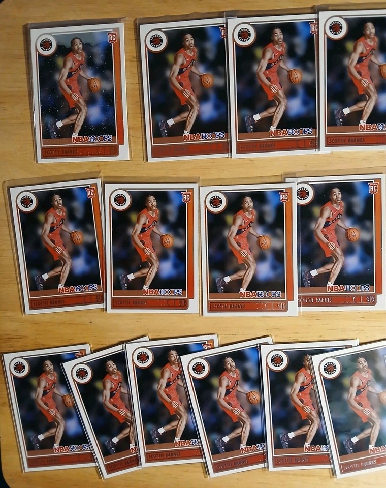 24x 2021-22 Hoops #227 Scottie Barnes RC Rookie Toronto Raptors | eBay UK