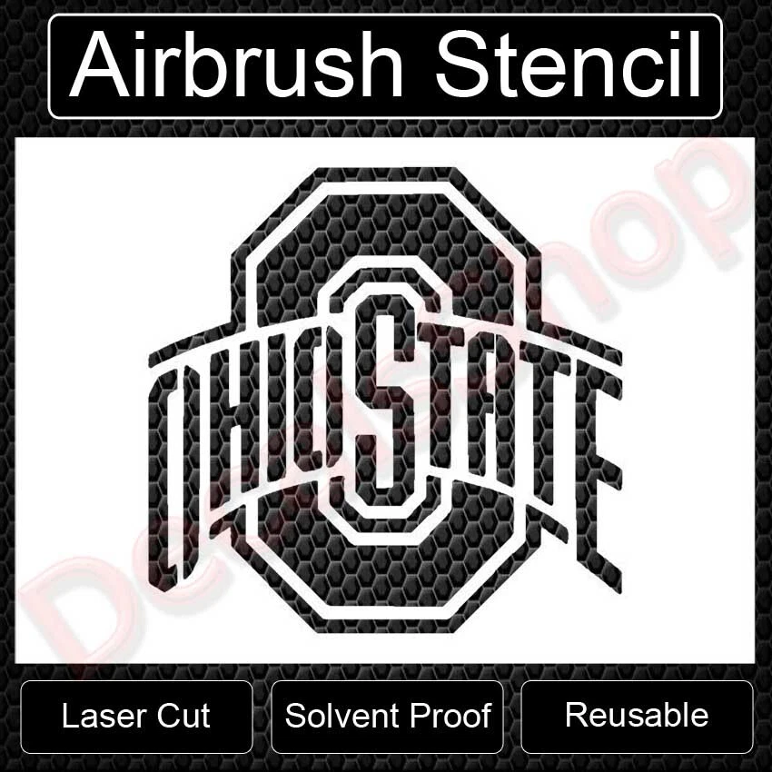 Ohio State Logo Stencil