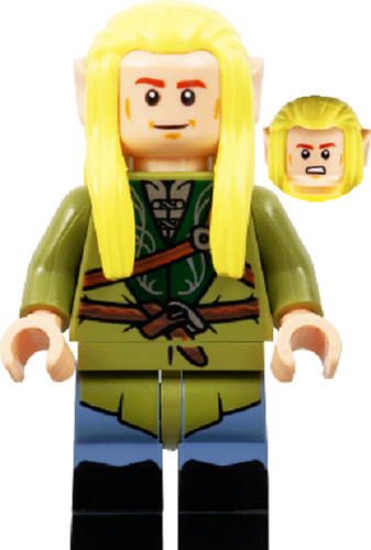 Genuine LEGO The Hobbit & The Lord of the Rings LEGOLAS Minifigure ...