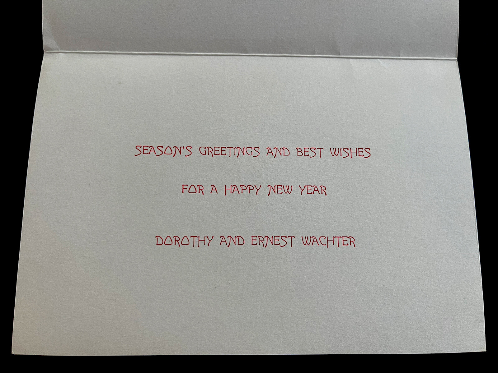 Disney Artist Tyrus Wong Vintage Xmas Greeting Card Bird Watching ...