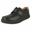 Mens Clarks Un Abode Strap Leather Hook & Loop Strap Shoes - G & H ...
