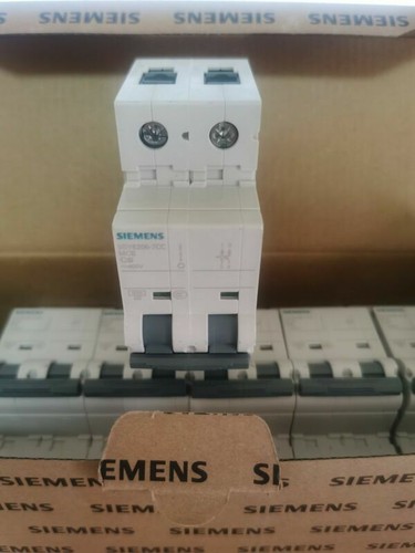 6pcs/1Box New Siemens 5SY6206-7CC 5SY62067CC Circuit Breaker 2P 6A ...