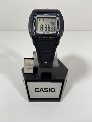 Casio Men's W201 Chronograph Water Resistant Watch | eBay