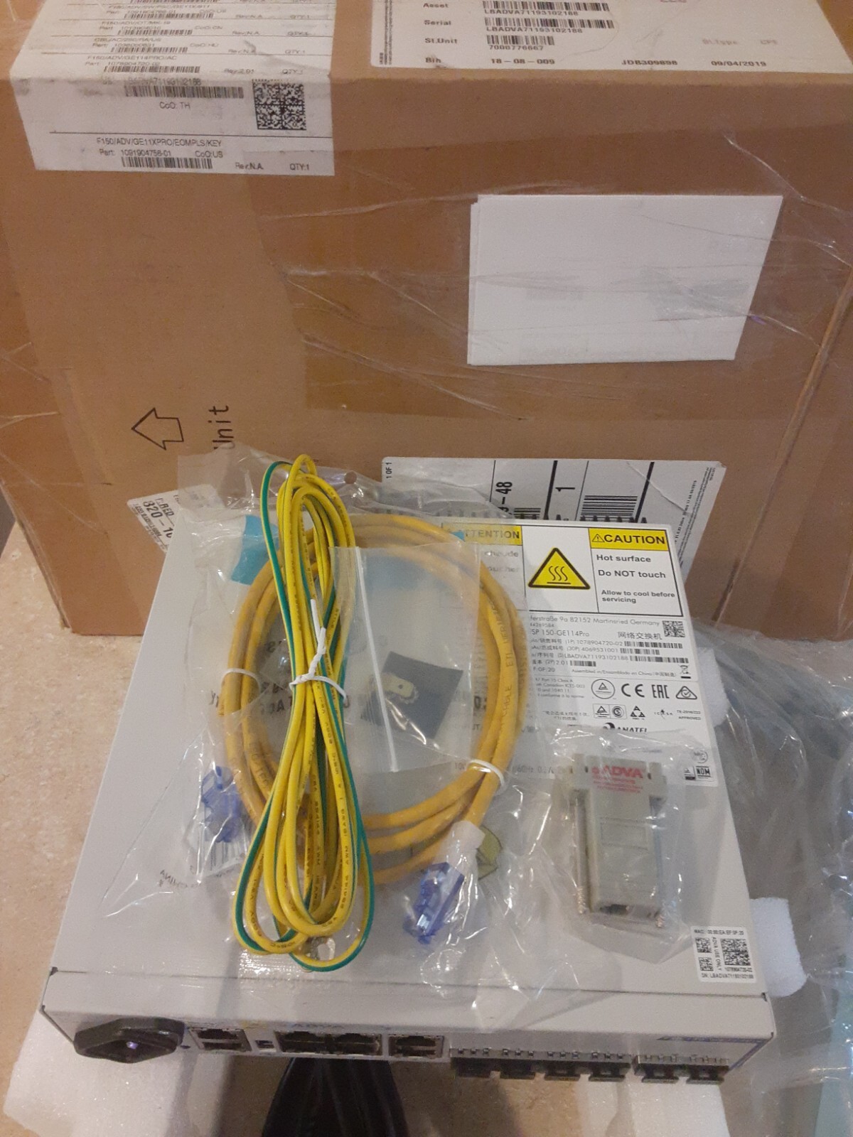 ADVA+1078904720-02+FSP+150-GE114PRO+NETWORK+MODULE for sale online | eBay