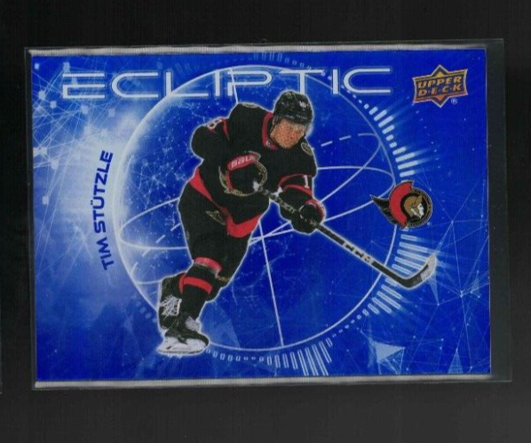 Tim Stutzle 2023-24 Upper Deck Ecliptic #EC-7 Blue Ottawa Senators | eBay