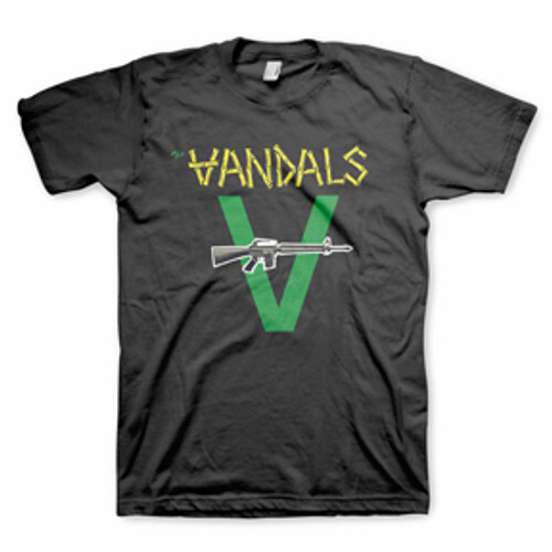 The Vandals Original Logo T-Shirt - Black | eBay