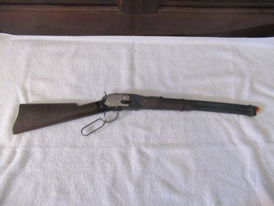 VTG Mattel WINCHESTER SHOOTIN' SHELL Cap Gun Rifle Toy Lever Action ...