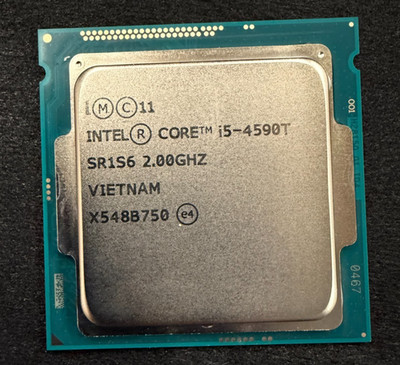 Intel Core i5-4590T SR1S6 2.00GHz 6 MB 4-Core LGA1150 Socket CPU ...