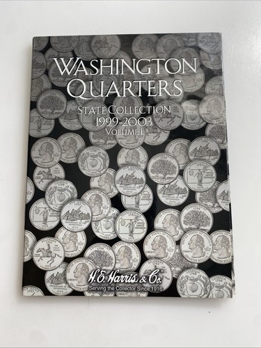 State Quarters Collection Vol #1 1999-2003 Coin Folder Book Empty abb ...