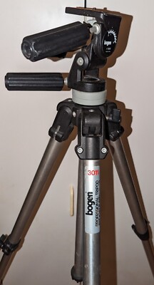 Bogen 3011 Professional Camera Tripod w/ Fluid Head 3011/3029 | eBay