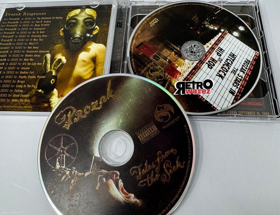 Prozak - Tales From The Sick CD & Bonus DVD Insane Clown Posse King ...