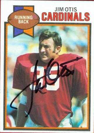 Jim Otis autographed Football Card (St. Louis Cardinals) 1979 Topps ...
