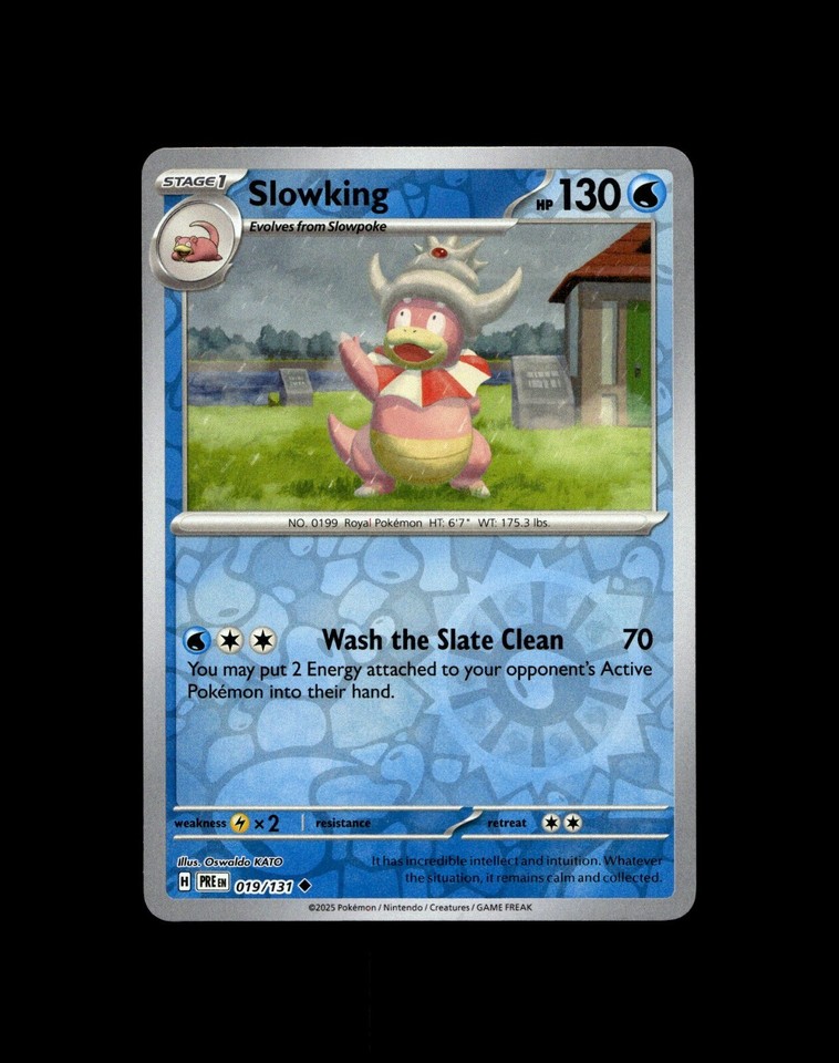 Slowpoke Slowbro Slowking Pokemon Card! Holo/Reverse Holo EX V Full Art ...