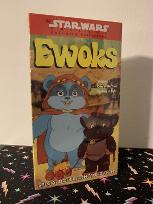 1990 Vintage Star Wars Ewoks Cartoon VHS Tape Factory Sealed NEW ...